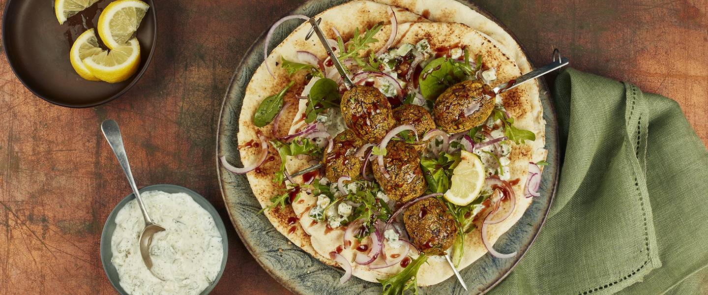 Cook Chickpea Kofta Flatbreads in 25 mins | Simply Cook